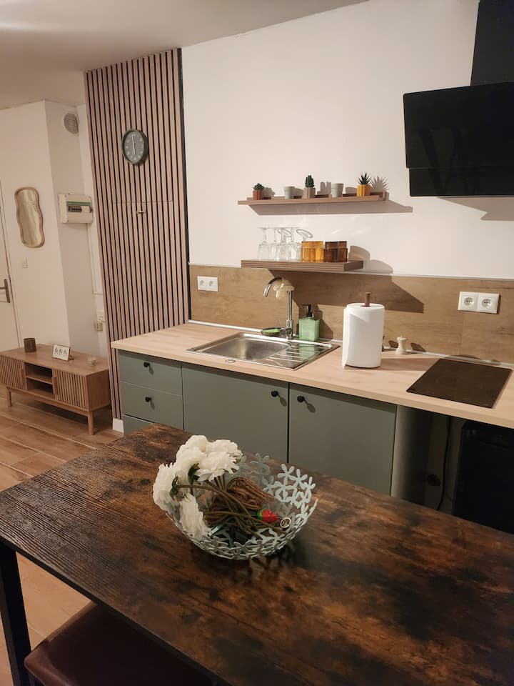Vert Sauge, Charmant Appartement Avec Terrasse - Pézenas