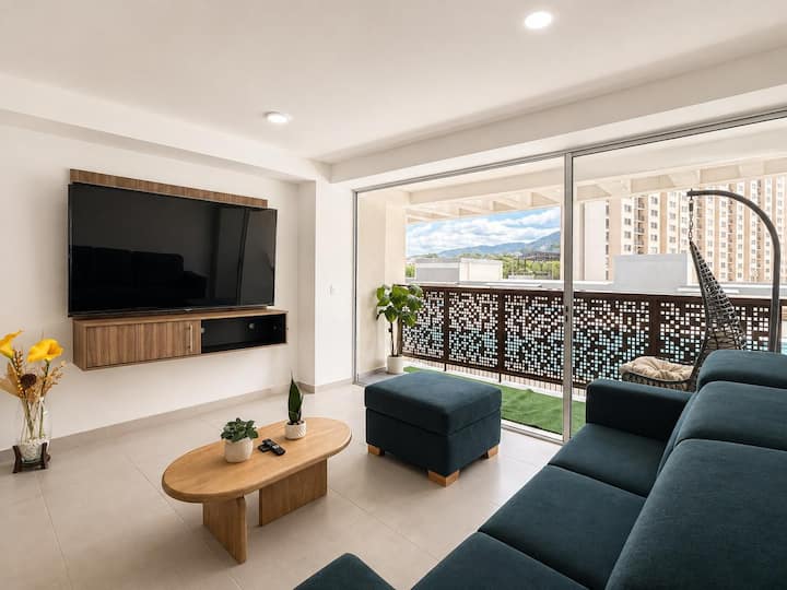 Apto Para 8 Personas, 3 Habitaciones 2 Baños. - Ibagué