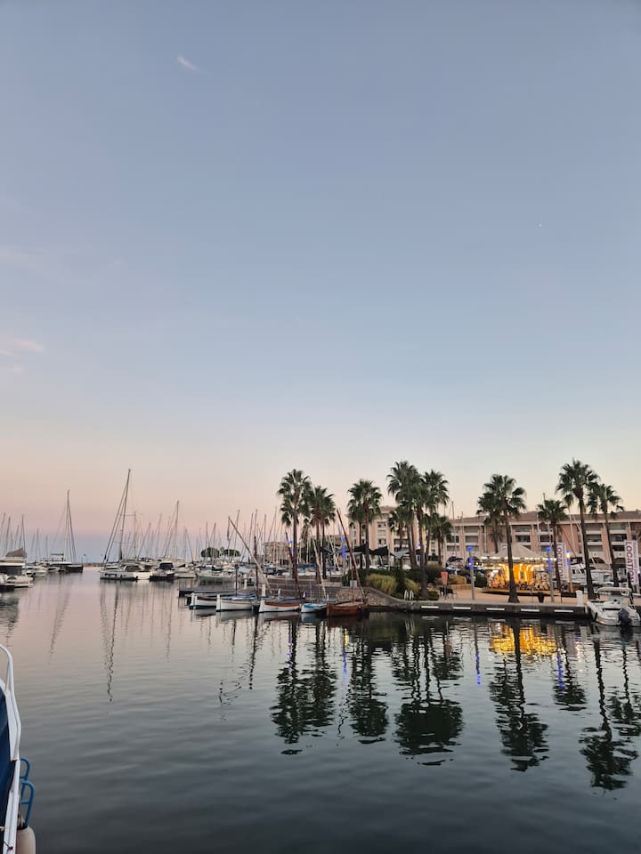 Port Fréjus - Proche Plage, Terrasse Et Parking - Fréjus