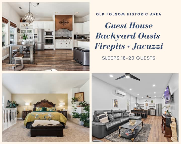 Folsom La Bohème Artist Retreat With Guest House - Folsom, CA