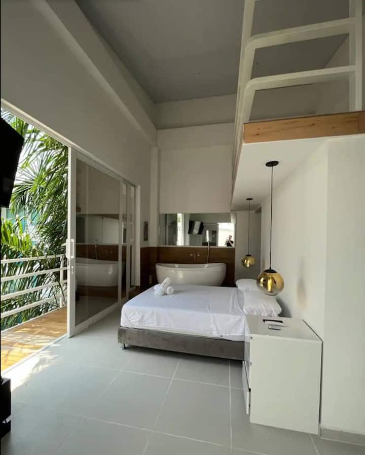 22. Habitacion Cuádruple De Lujo - La Mesa