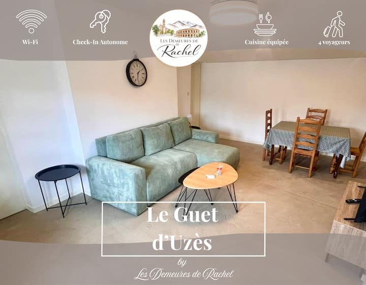 Le Guet D'uzès - 4 Personnes, Coeur De Ville - Uzès