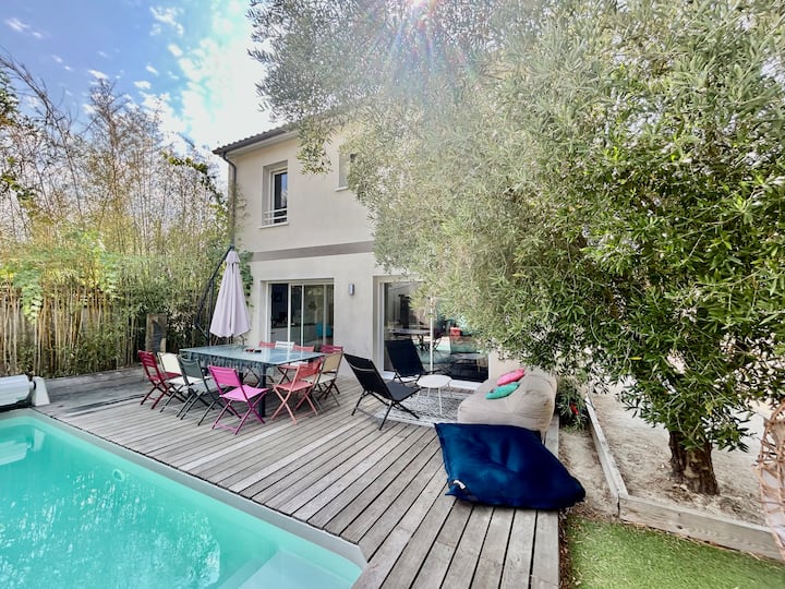 La Villa Rafael Fun Et Calm Pessac - Gradignan