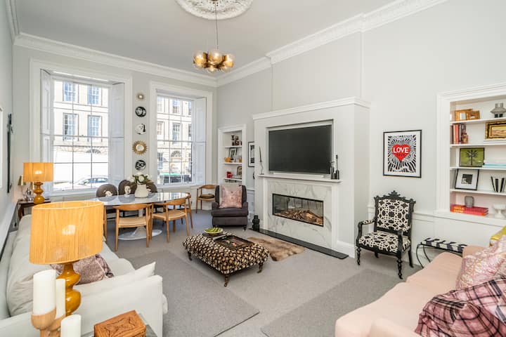 Elegant 3br Georgian Gem In Central Edinburgh - Leith