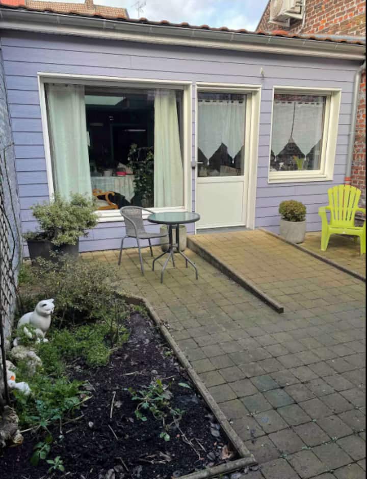 Le Cottage De Mathilde Plain-pied Dans Le Centre - Saint-Amand-les-Eaux