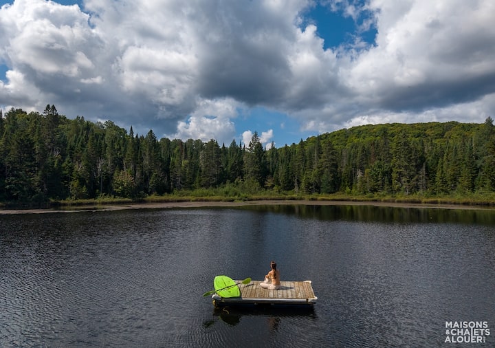Le Mawi | Lac Privé | Ski | Animaux Permis - Saint-Donat