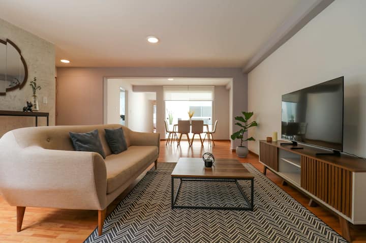 W* | Stunning 3br W/ Private Patio In Barranco - Lima