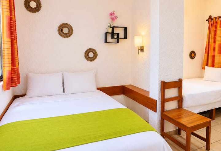 Caribbean Double Room - Playa del Carmen