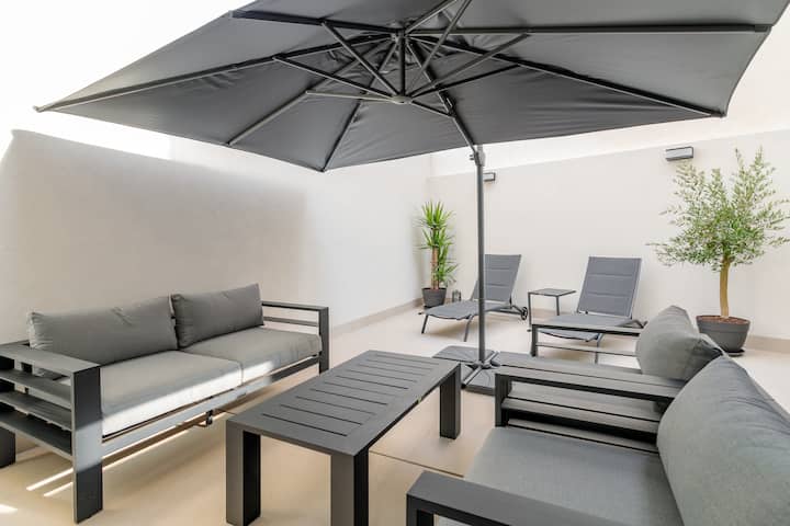 500m Beach | 2 Terraces | Parking | Pool | Grill - San Pedro del Pinatar