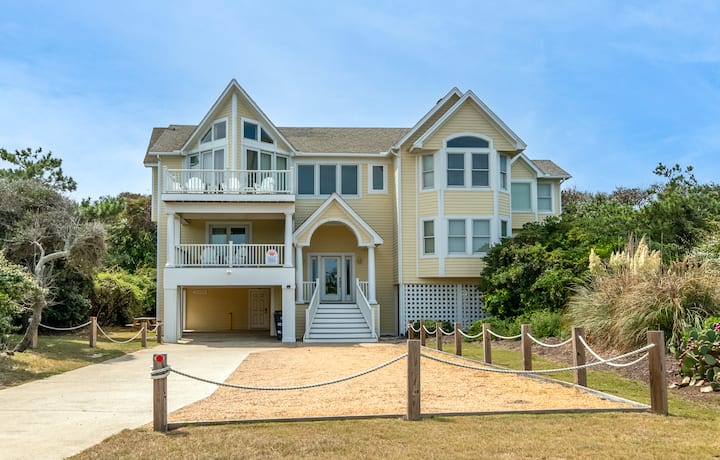Atlantic Paradise-pool, Hot Tub, Tiki Bar - Southern Shores, NC