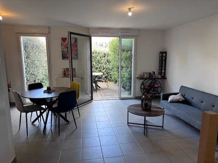 Maison Chaleureuse Proche Airbus & Toulouse - Pibrac