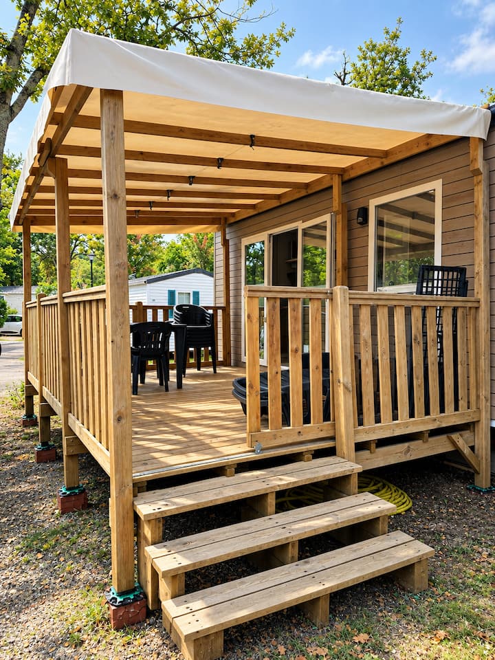 Mobil-home Familial à Capbreton - Capbreton