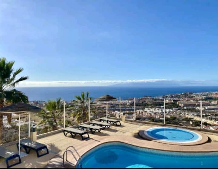 Luxury Sunset, 2 Rooms Aircon Heated Pool - Adeje