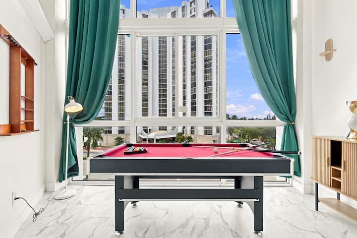 2br Loft In Resort With Bay View + Parking - Miami Beach, FL