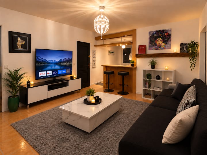 Charmant Appartement Proche Gare & Centre-ville - Yvelines