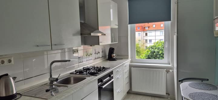 Stielvolles Apartment, Mit Grünem Ausblick - Hildesheim