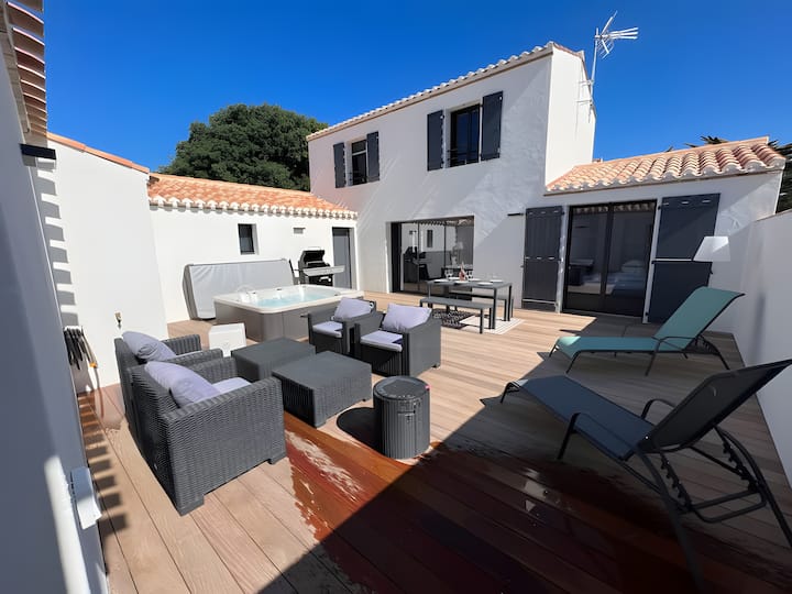 Maison Morin 8 Pers Avec Jacuzzi - Noirmoutier-en-l'Île