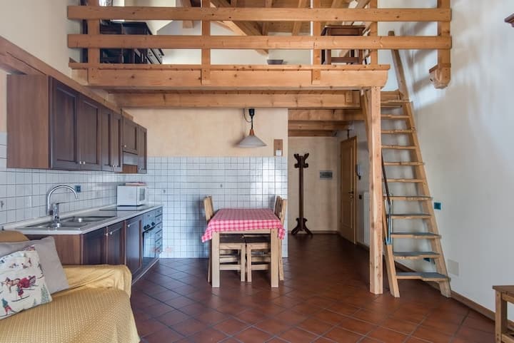 Ruetoreif - Monolocale 5 Posti Con Soppalco E - Gressoney-Saint-Jean