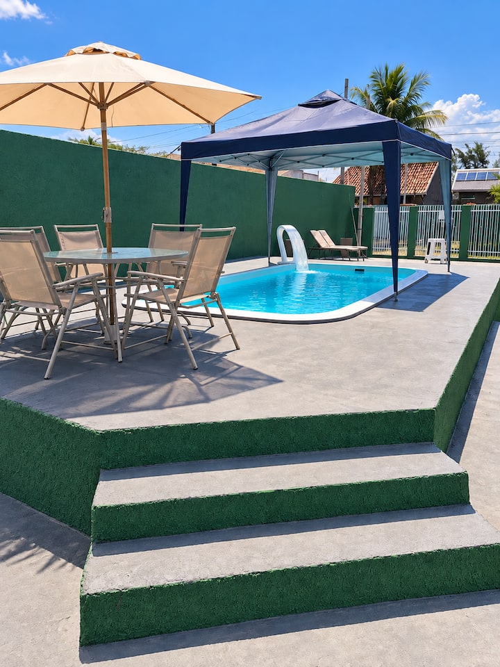 Casa Aconchegante, Simples Com Piscina E Completa - Guaratuba