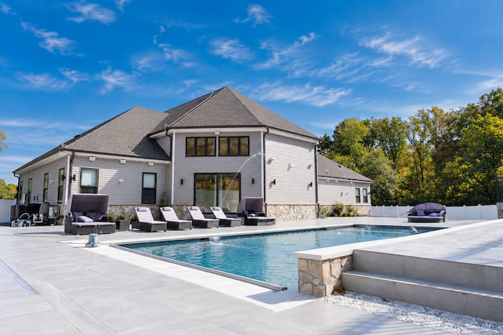 Grace Villa|pool & Event Space|sleeps 14, Fits 100 - Middleburg, VA