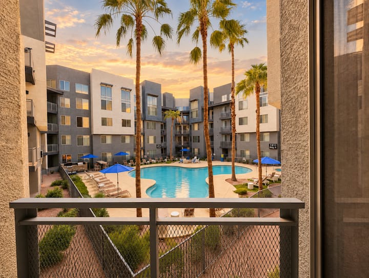 Poolside 1br · 5 Min To Asu - Tempe, AZ
