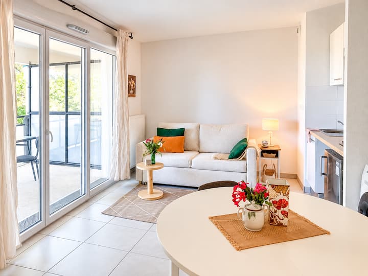 Appartement Lumineux Avec Terrasse & 2 Parkings - Saint-Orens-de-Gameville