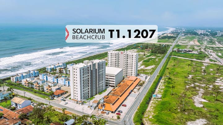 T1.1207 - Apto Quadra Mar Com Ar Condicionado - Itapoá