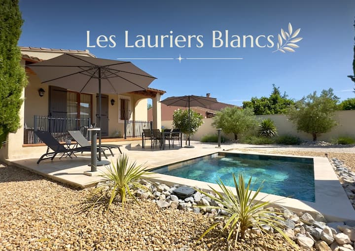 Les Lauriers Blancs, Villa Climatisée Avec Piscine - L'Isle-sur-la-Sorgue