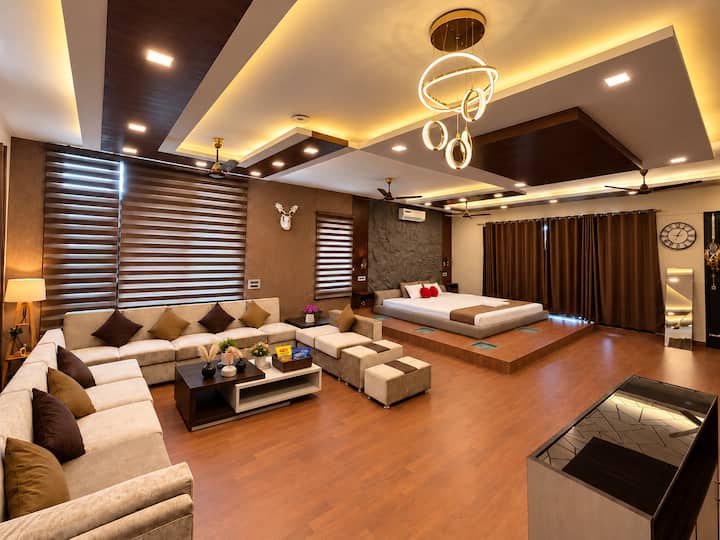 The 68 Rooftop Paradise - Luxury 2bhkvilla Mohali - Chandigarh