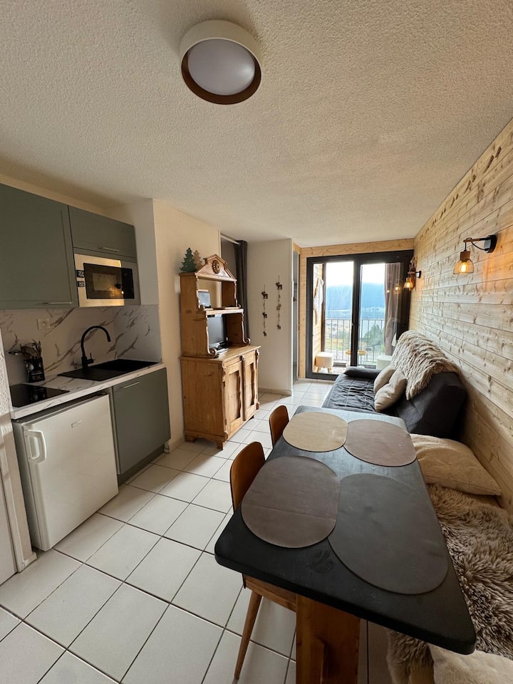 T2 Cabine Cosy Avec Vue Sur Le Lac Les Angles - Les Angles