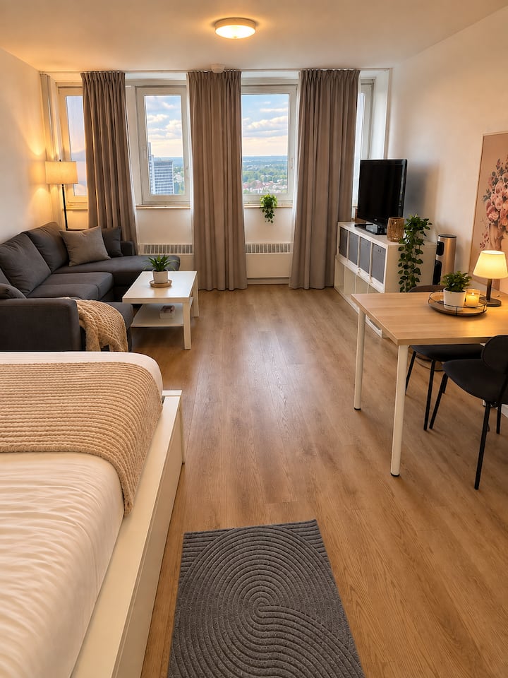 Gemütliche Wohnung Mit Panoramablick In Köln - Colonia