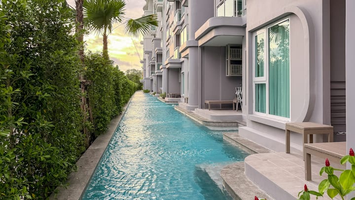 Nai Yang Beach 1br | Pools, Onsen & Gym - Nai Yang