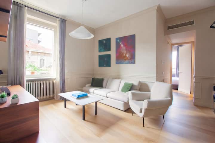 Elegant 2br · 2 King Suites · Porta Venezia - Milan