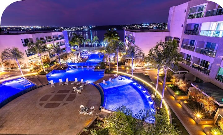 Apartamento De Luxo - Vista Piscina-brisas Do Lago - Brasilien