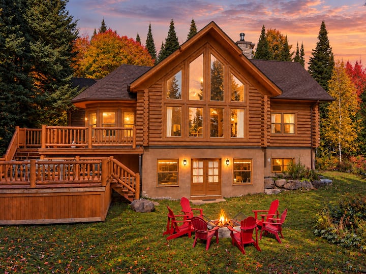 Chalet Authentik 40 | Spa, Piscine Chauffée Et Lac - Saint-Sauveur