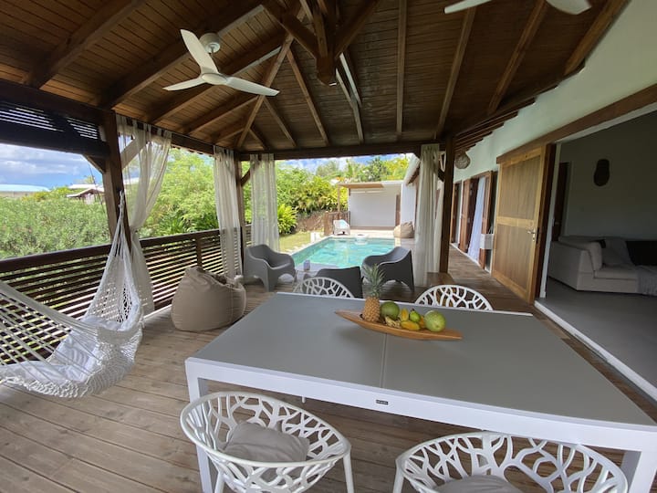 Villa Moringa Avec Piscine Privée, 2 Ou 3 Chambres - Marie-Galante