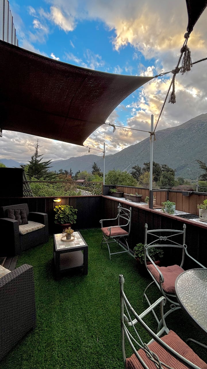 Departamento Con Terraza Frente A La Cordillera - San José de Maipo