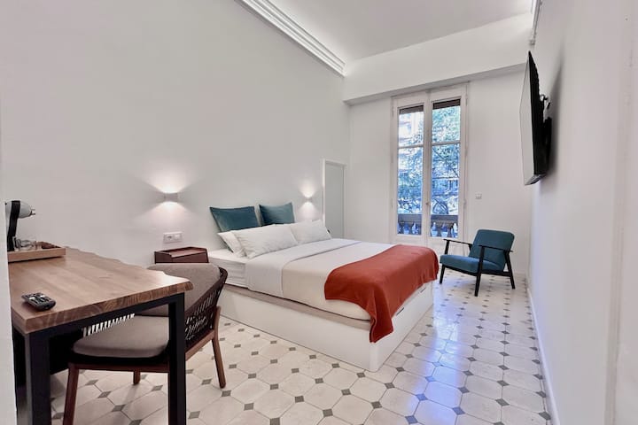 Habitación Doble Con Baño Privado - Barcelona