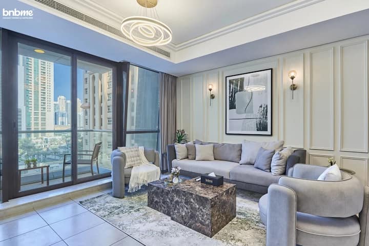 Modern Jlt Apartment | Balcony, Walk To Dmcc Metro - Dubai