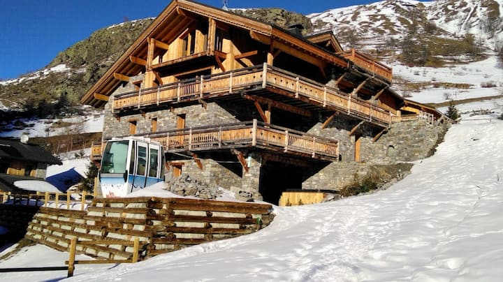 Magnifique Chalet Au Coeur Des 3 Vallées - Les Menuires