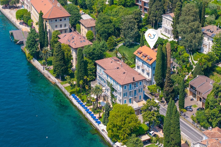 Kamy Home | Steps To The Lake & Free Park - Gardone Riviera