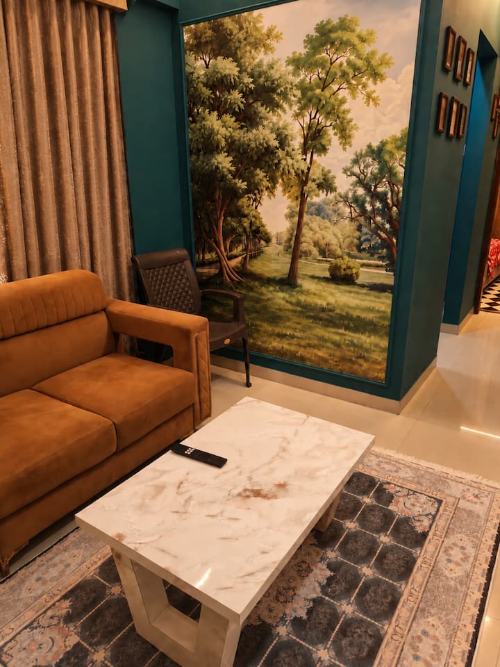 Emerald Forest Stay | Cozy Designer 1bhk - Thane