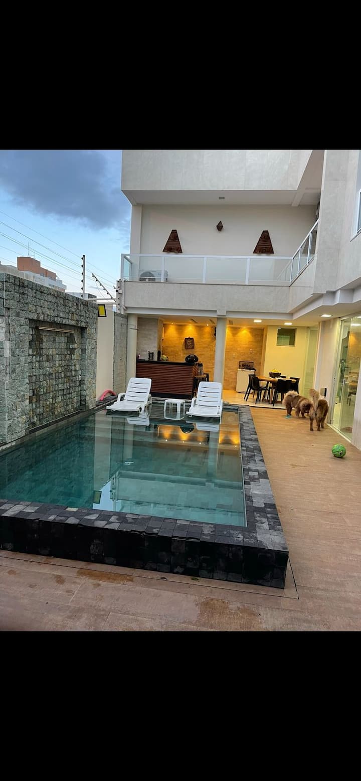 Casa Na Coroa Do Meio A 300m Da Praia | Piscina - Aracaju