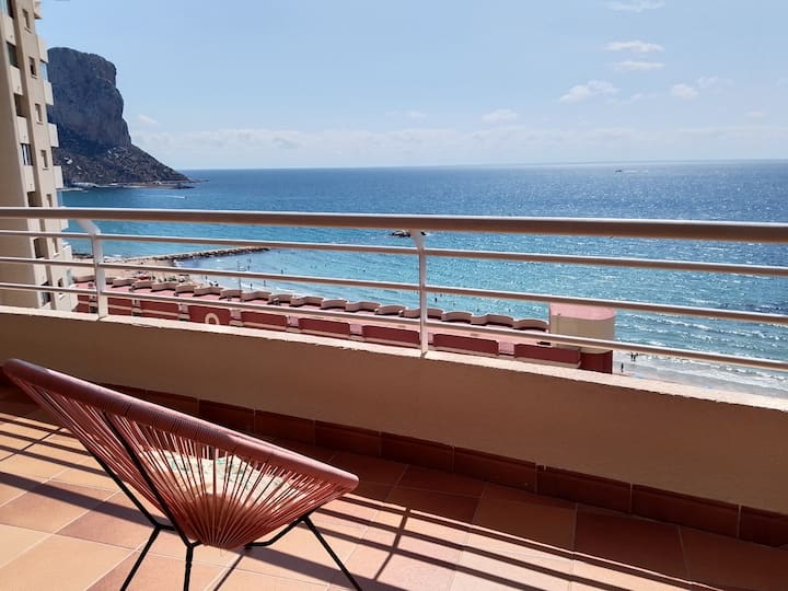 Calpe, Vistas, Aire, Piscina, Playa, Arenal - Calp