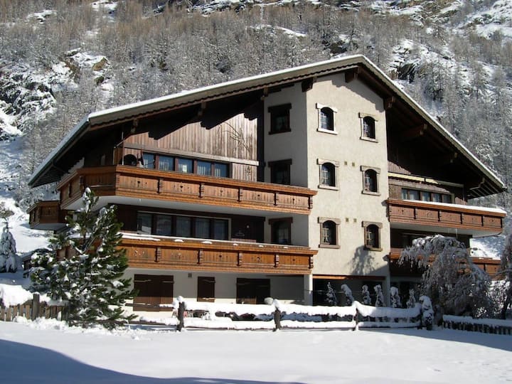Sunshine Appartement/fewo, Dusche, Wc, 1 Schlafrau - Saas-Grund