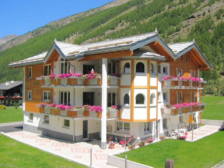 Alpenstern Appartement/fewo 4-bettwohnung "Distel" - Saas-Grund