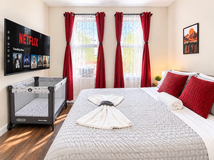 Cozy 2br Brick Haven! Near Light Rail, 35m To Nyc - New York City