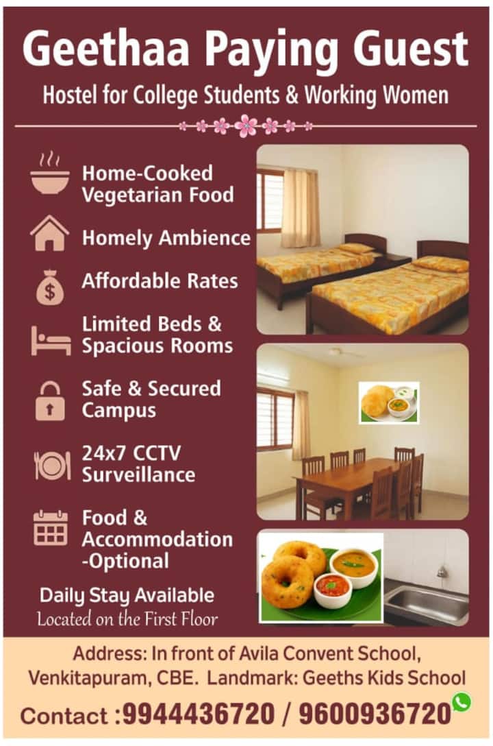 Safe And Secure, Good And Healthy Food - Coimbatore