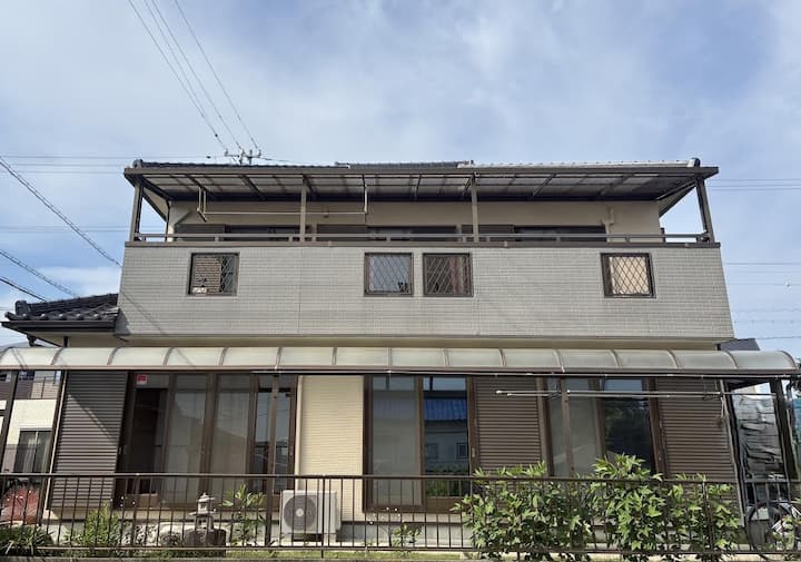 鈴鹿サーキット10キロ、海辺の静かな住宅地にnew Open!7ldk「えとちょわ」一棟貸し定員8名 - 스즈카시