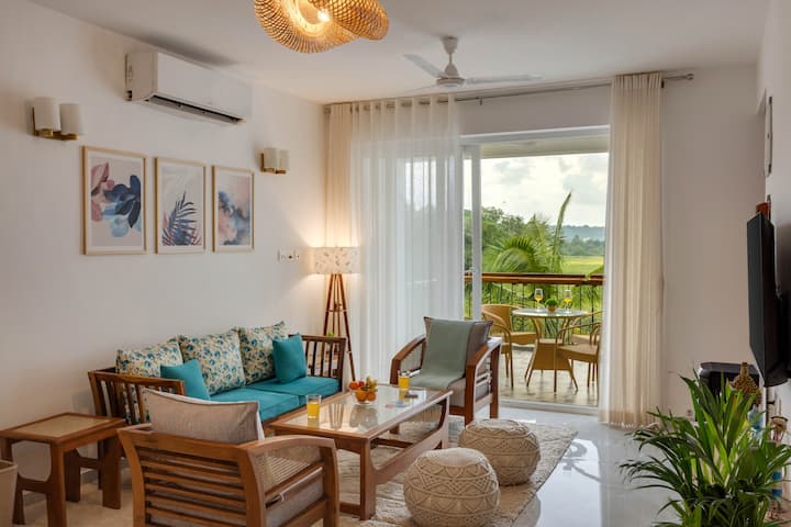Amora | 2bhk With Big Patio And Views - Goa